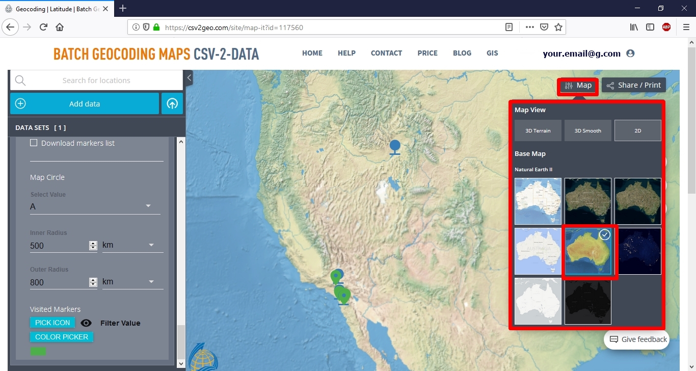 Geocoding Addresses with Batch Geocoder CSV2GEO
